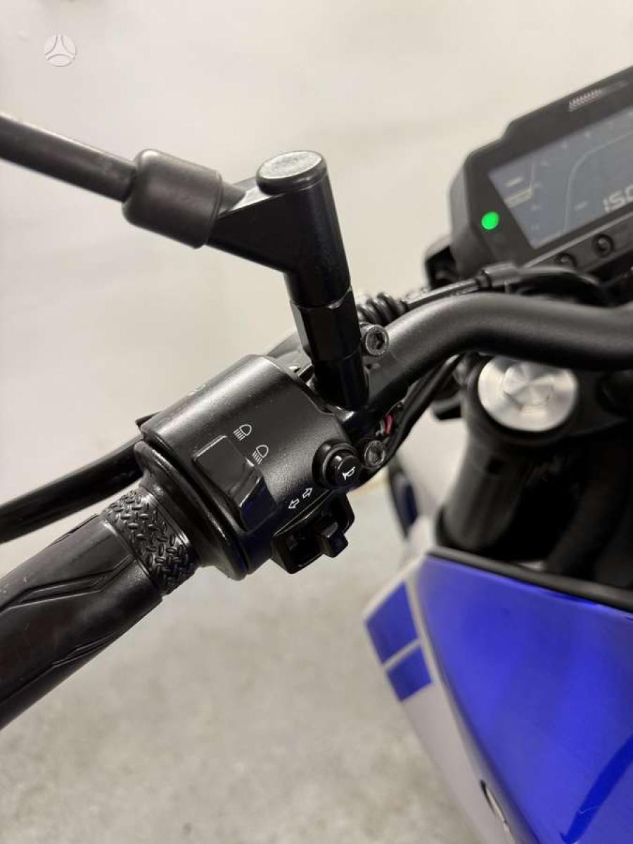 Blue Yamaha MT 125 2022 in Marijampole, with an engine capacity of 0.13 L and mileage of 15 thousand km for 3295 €, photo 19 on AUTOMOTO.COM.LV
