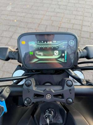 Blue Yamaha MT 125 2024 in Vilnius, with an engine capacity of 0.13 L and mileage of 15 thousand km for 3850 €, photo 10 on AUTOMOTO.COM.LV