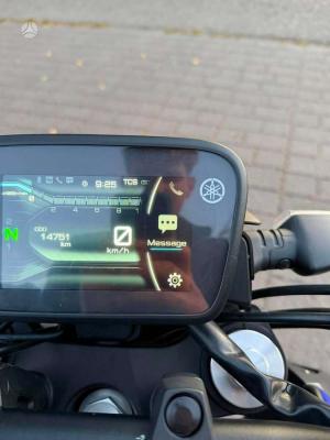 Blue Yamaha MT 125 2024 in Vilnius, with an engine capacity of 0.13 L and mileage of 15 thousand km for 3850 €, photo 11 on AUTOMOTO.COM.LV
