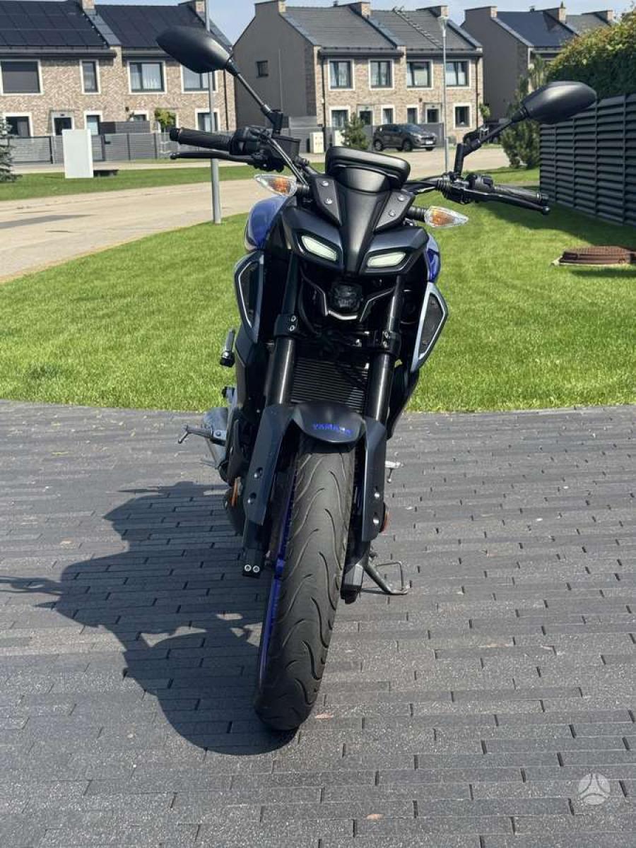 Синий Ямаха MT 125 2024 в Клайпеда, объемом двигателя 0.13 л и пробегом 6 тыс. км за 4250 €, фото 5 на AUTOMOTO.COM.LV