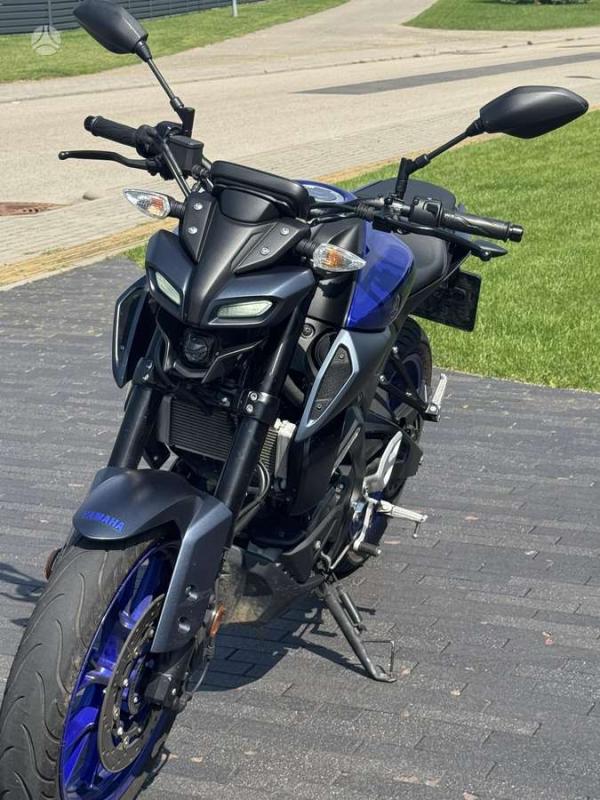 Blue Yamaha MT 125 2024 in Klaipeda, with an engine capacity of 0.13 L and mileage of 6 thousand km for 4250 €, photo 6 on AUTOMOTO.COM.LV