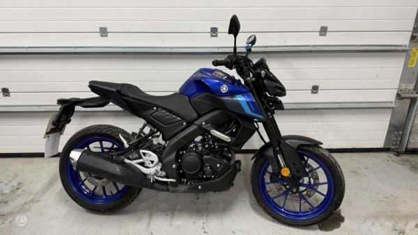 Blue Yamaha MT 125 2025 in Alytus, with an engine capacity of 0.13 L and mileage of 2 thousand km for 3800 €, photo 2 on AUTOMOTO.COM.LV