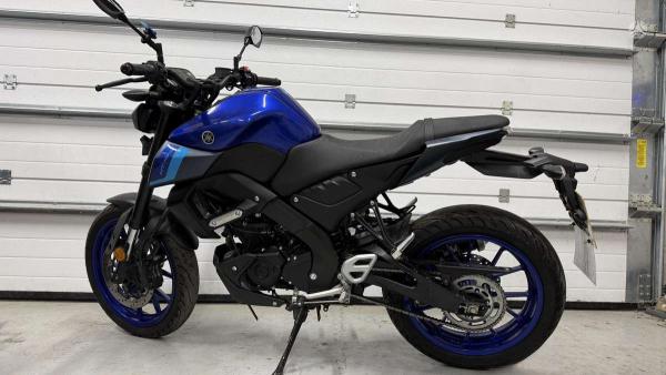 Blue Yamaha MT 125 2025 in Alytus, with an engine capacity of 0.13 L and mileage of 2 thousand km for 3800 €, photo 5 on AUTOMOTO.COM.LV