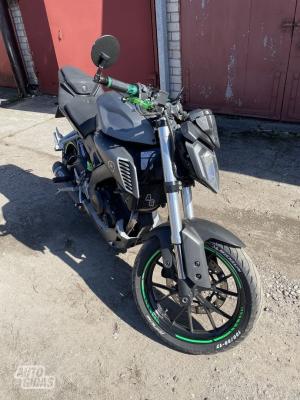 Grey Yamaha MT 125 2014 in Kaunas, with an engine capacity of 0.13 L and mileage of 31 thousand km for 2000 €, photo 5 on AUTOMOTO.COM.LV