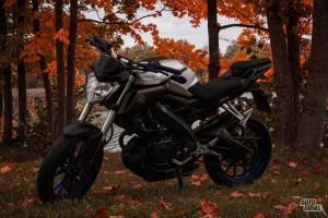 Серый Ямаха MT 125 2015 в Паневежис, объемом двигателя 0.13 л и пробегом 35 тыс. км за 2600 €, фото  на AUTOMOTO.COM.LV