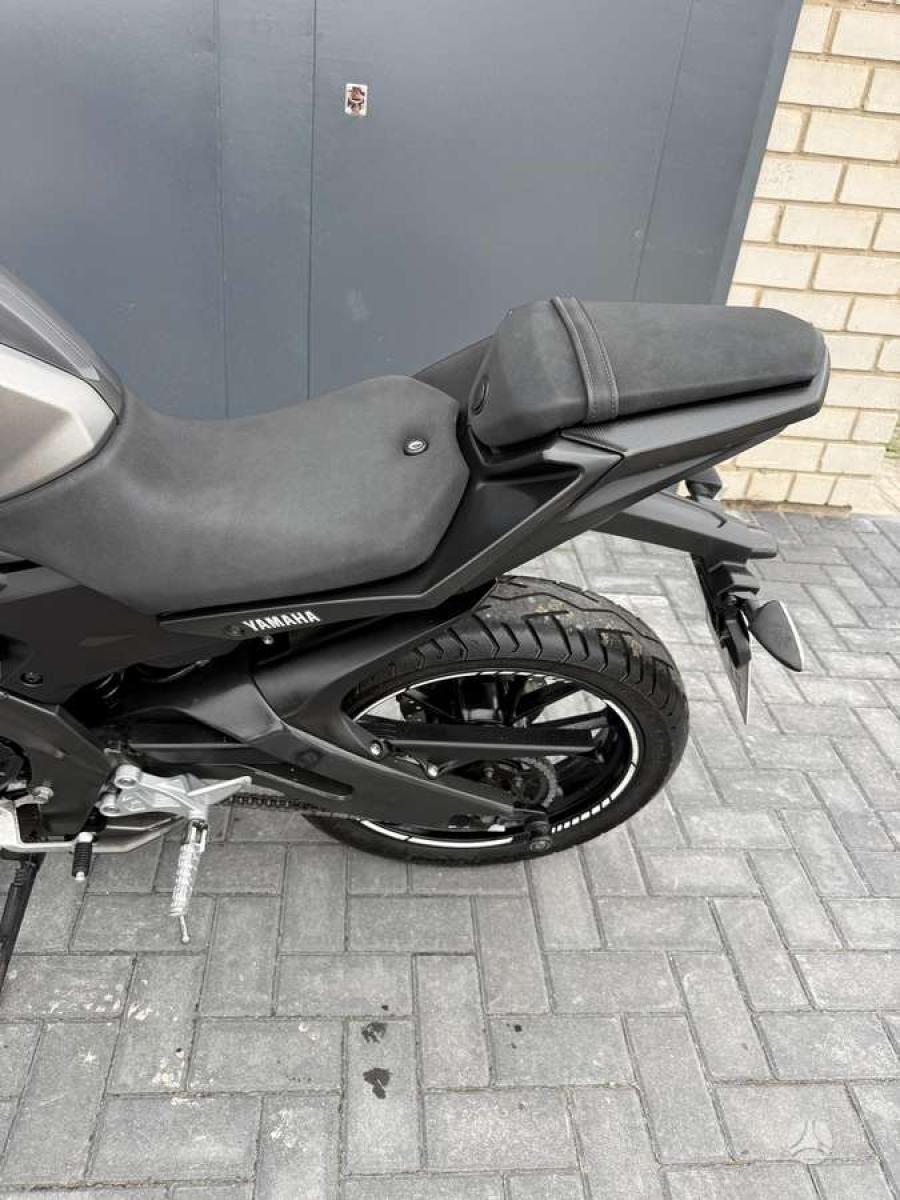 Grey Yamaha MT 125 2015 in Vilkaviskis, with an engine capacity of 0.13 L and mileage of 21 thousand km for 2400 €, photo 18 on AUTOMOTO.COM.LV