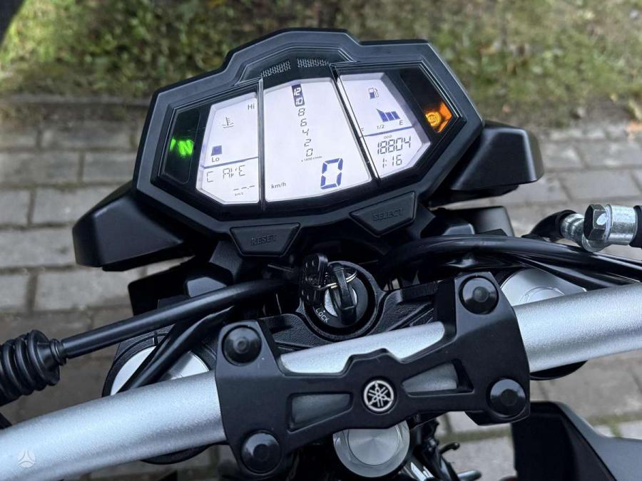 Pelēks Yamaha MT 125 2015 Prienai, ar dzinēja tilpumu 0.13 L un nobraukumu 19 tūkst. km par 2550 €, foto 36 vietnē AUTOMOTO.COM.LV