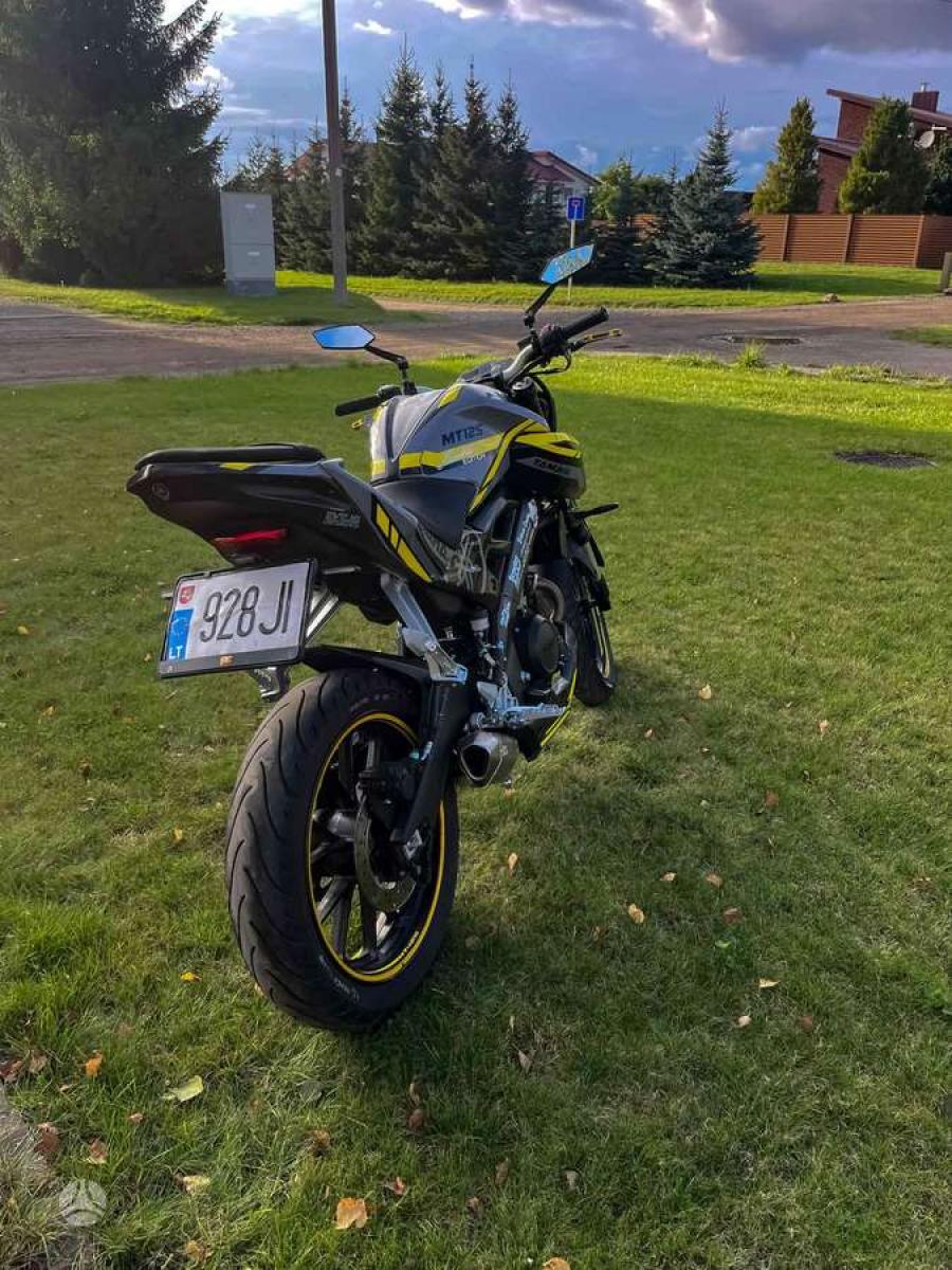 Серый Ямаха MT 125 2016 в Паневежис, объемом двигателя 0.13 л и пробегом 41 тыс. км за 2050 €, фото 6 на AUTOMOTO.COM.LV
