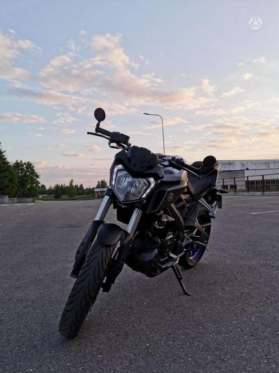 Pelēks Yamaha MT 125 2016 Anykščiai, ar dzinēja tilpumu 0.13 L un nobraukumu 32 tūkst. km par 3100 €, foto 3 vietnē AUTOMOTO.COM.LV