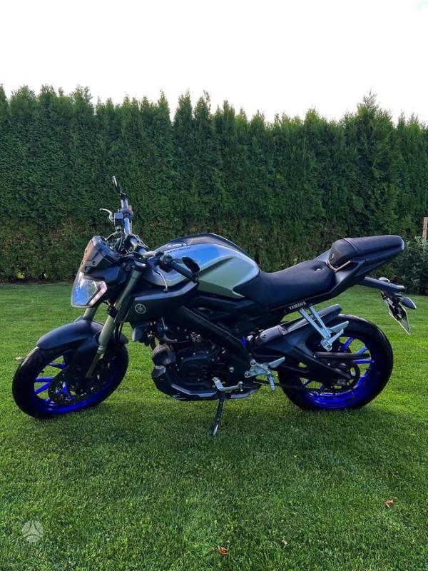 Pelēks Yamaha MT 125 2016 Anykščiai, ar dzinēja tilpumu 0.13 L un nobraukumu 32 tūkst. km par 3100 €, foto 9 vietnē AUTOMOTO.COM.LV