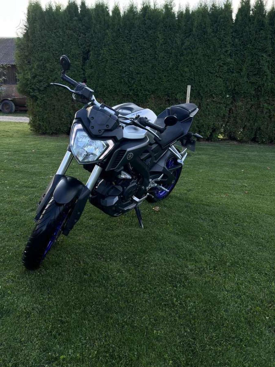 Pelēks Yamaha MT 125 2016 Anykščiai, ar dzinēja tilpumu 0.13 L un nobraukumu 32 tūkst. km par 3100 €, foto 12 vietnē AUTOMOTO.COM.LV