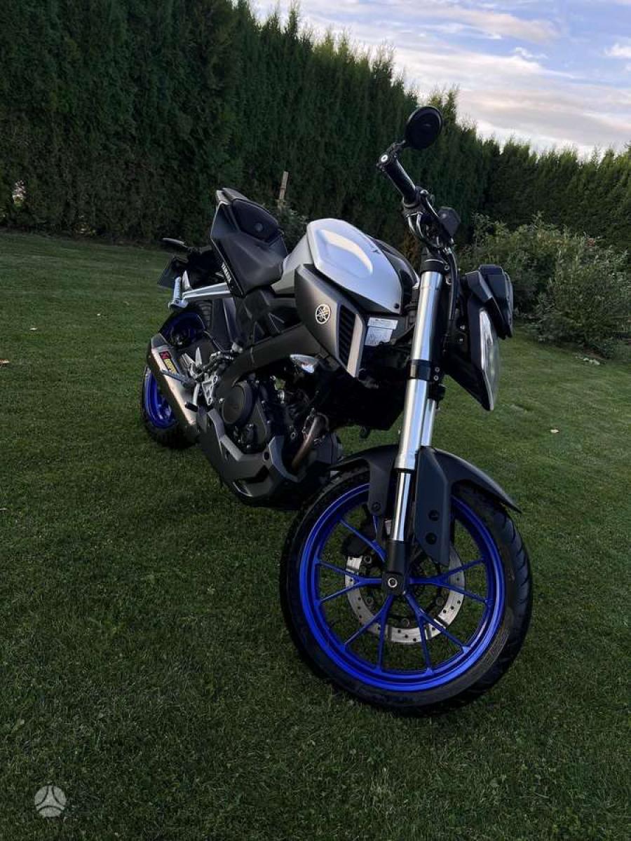 Pelēks Yamaha MT 125 2016 Anykščiai, ar dzinēja tilpumu 0.13 L un nobraukumu 32 tūkst. km par 3100 €, foto 13 vietnē AUTOMOTO.COM.LV