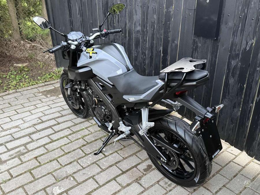 Grey Yamaha MT 125 2016 in Prienai, with an engine capacity of 0.13 L and mileage of 16 thousand km for 2650 €, photo 5 on AUTOMOTO.COM.LV