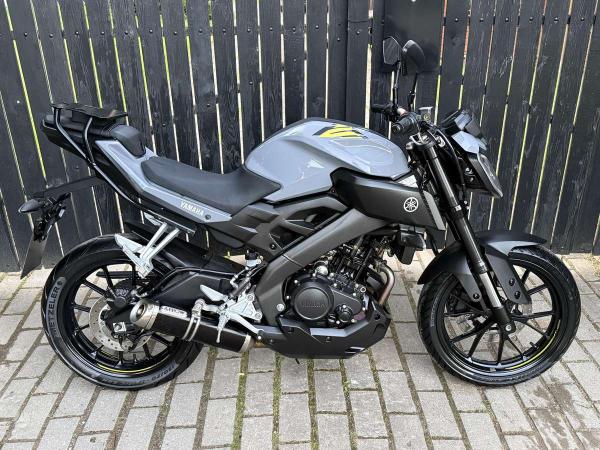 Pelēks Yamaha MT 125 2016 Prienai, ar dzinēja tilpumu 0.13 L un nobraukumu 16 tūkst. km par 2650 €, foto 5 vietnē AUTOMOTO.COM.LV