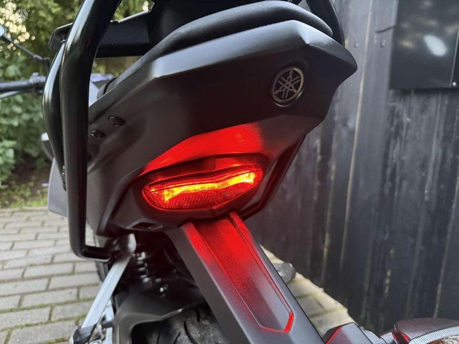 Grey Yamaha MT 125 2016 in Prienai, with an engine capacity of 0.13 L and mileage of 16 thousand km for 2650 €, photo 15 on AUTOMOTO.COM.LV