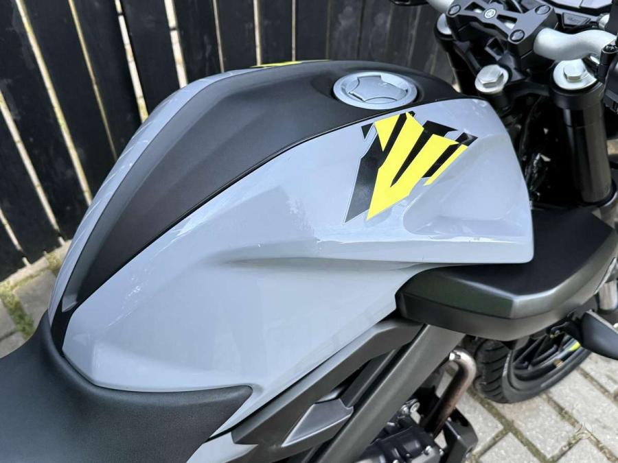 Grey Yamaha MT 125 2016 in Prienai, with an engine capacity of 0.13 L and mileage of 16 thousand km for 2650 €, photo 22 on AUTOMOTO.COM.LV