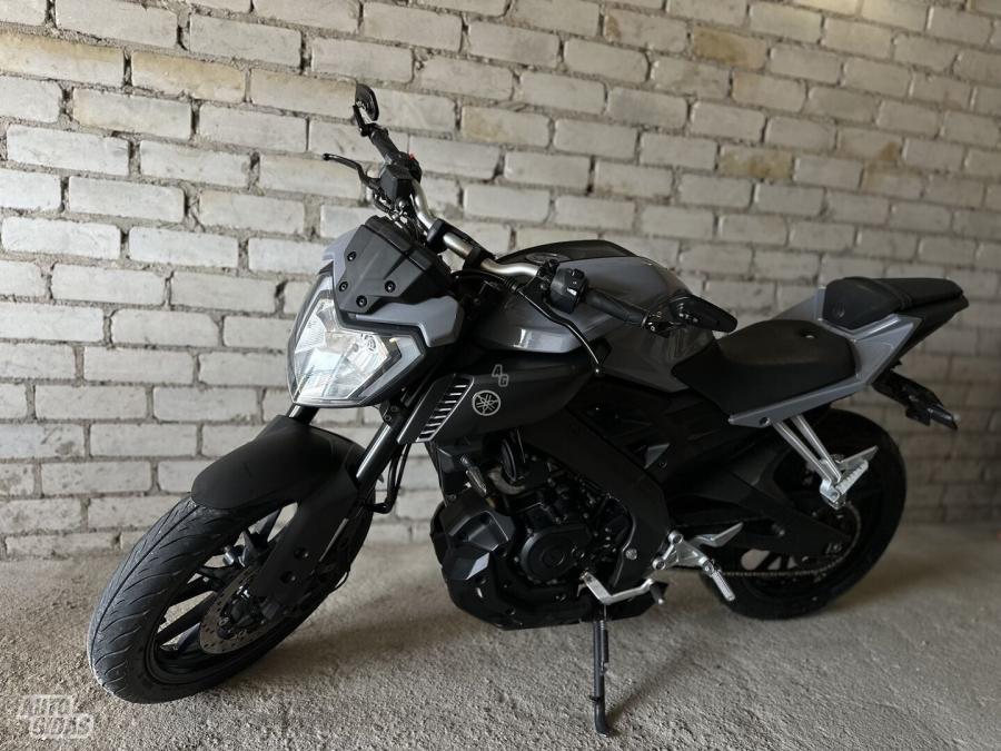 Grey Yamaha MT 125 2017 in Taurage, with an engine capacity of 0.13 L and mileage of 29 thousand km for 2100 €, photo 5 on AUTOMOTO.COM.LV