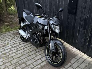 Pelēks Yamaha MT 125 2017 Prienai, ar dzinēja tilpumu 0.13 L un nobraukumu 22 tūkst. km par 2550 €, foto  vietnē AUTOMOTO.COM.LV
