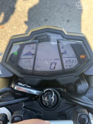 Серый Ямаха MT 125 2017 в Клайпеда, объемом двигателя 0.13 л и пробегом 31 тыс. км за 2600 €, фото 6 на AUTOMOTO.COM.LV