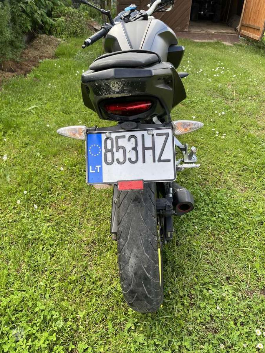 Pelēks Yamaha MT 125 2018 Kauņa, ar dzinēja tilpumu 0.13 L un nobraukumu 40 tūkst. km par 2500 €, foto 6 vietnē AUTOMOTO.COM.LV
