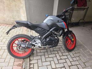 Pelēks Yamaha MT 125 2021 Klaipėda, ar dzinēja tilpumu 0.13 L un nobraukumu 12 tūkst. km par 3650 €, foto 3 vietnē AUTOMOTO.COM.LV