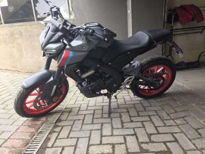 Pelēks Yamaha MT 125 2021 Klaipėda, ar dzinēja tilpumu 0.13 L un nobraukumu 12 tūkst. km par 3650 €, foto 4 vietnē AUTOMOTO.COM.LV