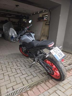 Pelēks Yamaha MT 125 2021 Klaipėda, ar dzinēja tilpumu 0.13 L un nobraukumu 12 tūkst. km par 3650 €, foto 5 vietnē AUTOMOTO.COM.LV