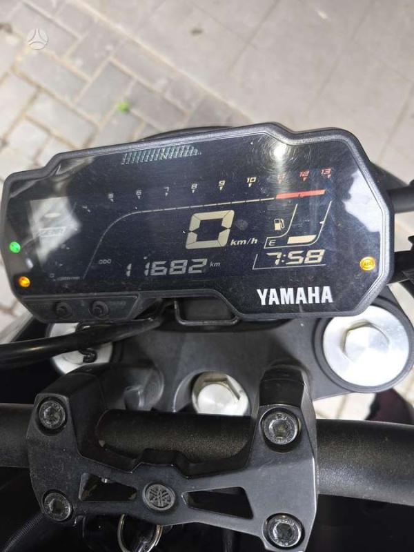 Pelēks Yamaha MT 125 2021 Klaipėda, ar dzinēja tilpumu 0.13 L un nobraukumu 12 tūkst. km par 3650 €, foto 5 vietnē AUTOMOTO.COM.LV