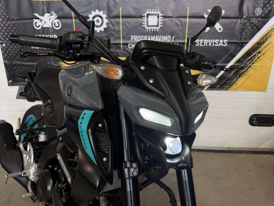 Pelēks Yamaha MT 125 2023 Šauļi, ar dzinēja tilpumu 0.13 L un nobraukumu 10 tūkst. km par 3890 €, foto 7 vietnē AUTOMOTO.COM.LV
