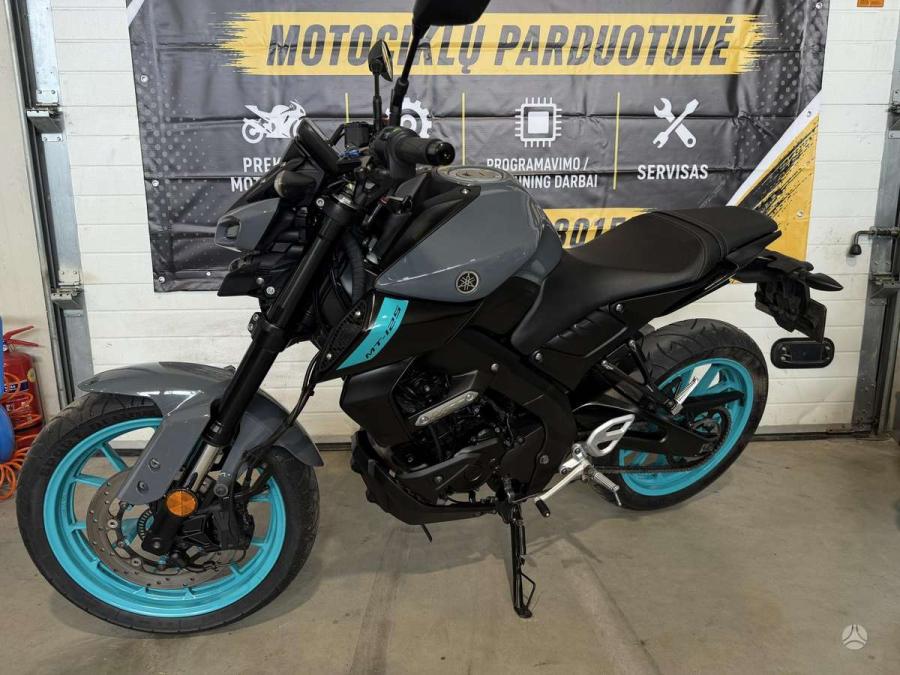 Pelēks Yamaha MT 125 2023 Šauļi, ar dzinēja tilpumu 0.13 L un nobraukumu 10 tūkst. km par 3890 €, foto 14 vietnē AUTOMOTO.COM.LV
