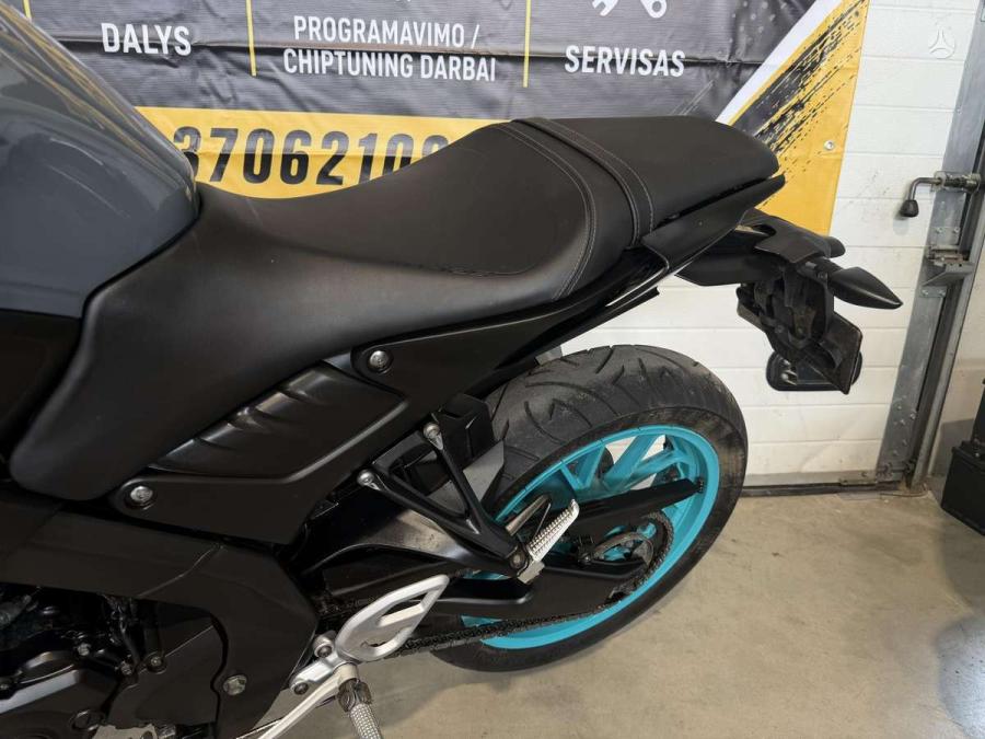 Pelēks Yamaha MT 125 2023 Šauļi, ar dzinēja tilpumu 0.13 L un nobraukumu 10 tūkst. km par 3890 €, foto 18 vietnē AUTOMOTO.COM.LV