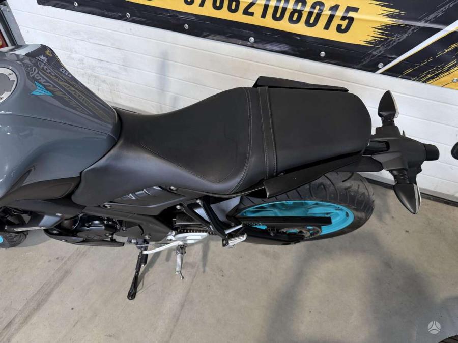 Pelēks Yamaha MT 125 2023 Šauļi, ar dzinēja tilpumu 0.13 L un nobraukumu 10 tūkst. km par 3890 €, foto 21 vietnē AUTOMOTO.COM.LV