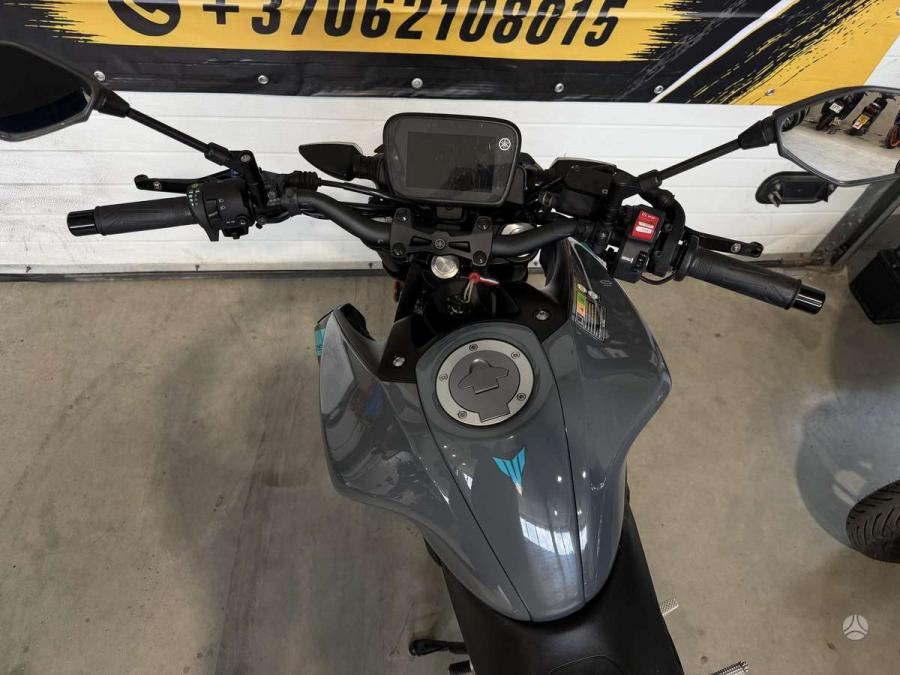 Pelēks Yamaha MT 125 2023 Šauļi, ar dzinēja tilpumu 0.13 L un nobraukumu 10 tūkst. km par 3890 €, foto 22 vietnē AUTOMOTO.COM.LV