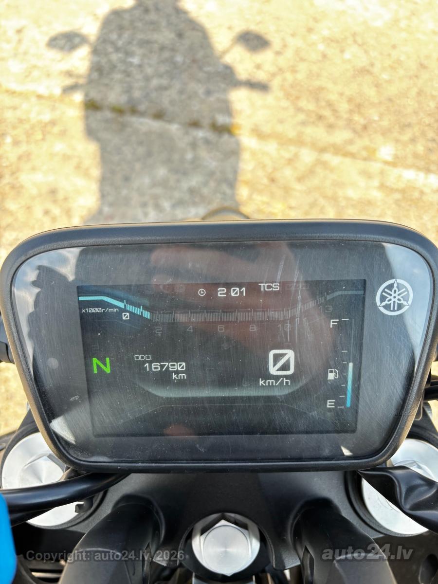 Grey Yamaha MT 125 2024 in Tartu, with an engine capacity of 0.13 L and mileage of 17 thousand km for 4400 €, photo 8 on AUTOMOTO.COM.LV