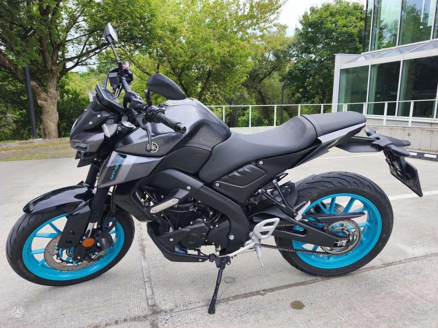 Серый Ямаха MT 125 2024 в Каунас, объемом двигателя 0.13 л и пробегом 12 тыс. км за 4250 €, фото 5 на AUTOMOTO.COM.LV