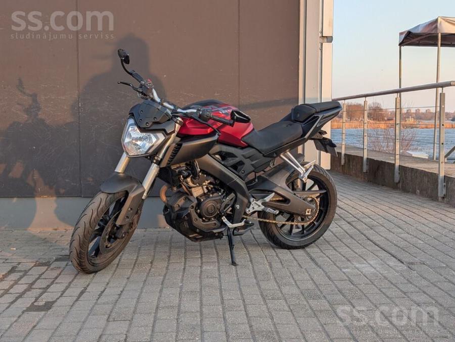 Yamaha MT 125 2014 Rīga, ar dzinēja tilpumu 0.14 L un nobraukumu 0 tūkst. km par 2800 €, foto 1 vietnē AUTOMOTO.COM.LV
