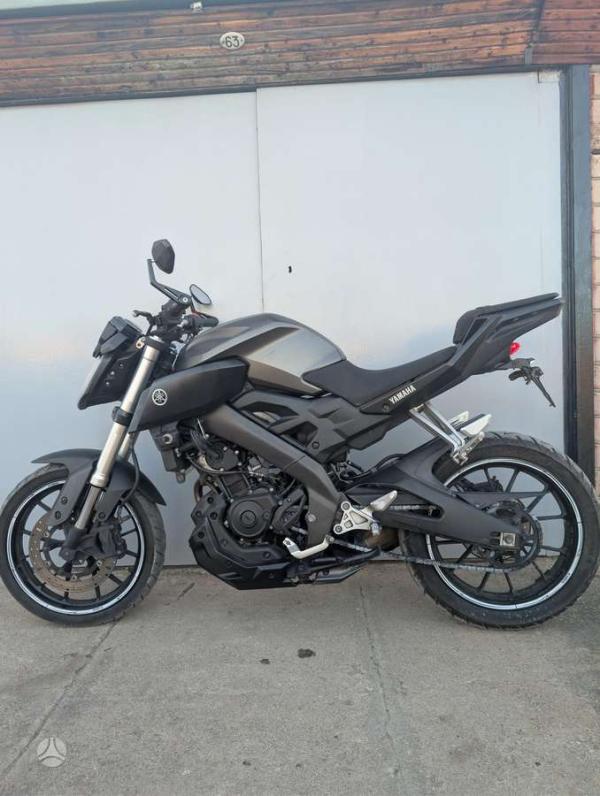 Ямаха MT 125 2014 в Таураге, объемом двигателя 0.00 л и пробегом 26 тыс. км за 2199 €, фото 1 на AUTOMOTO.COM.LV