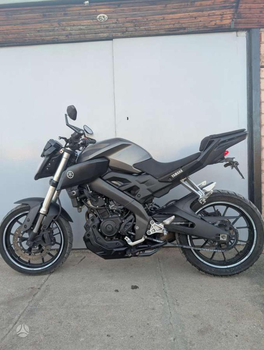 Yamaha MT 125 2014 in Taurage, with an engine capacity of 0.00 L and mileage of 26 thousand km for 2199 €, photo 1 on AUTOMOTO.COM.LV