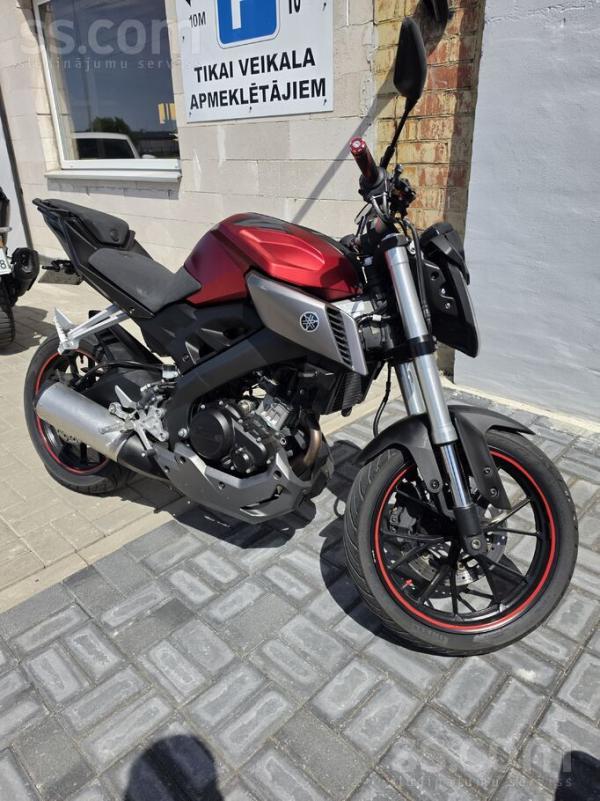 Ямаха MT 125 2014 в Лиепая, объемом двигателя 0.13 л и пробегом 0 тыс. км за 2200 €, фото 6 на AUTOMOTO.COM.LV