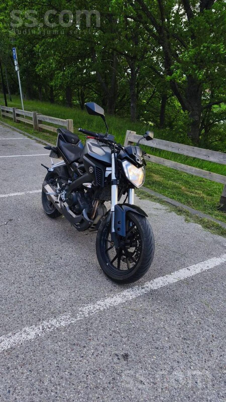 Ямаха MT 125 2014 в Лиепая, объемом двигателя 0.13 л и пробегом 0 тыс. км за 1800 €, фото 1 на AUTOMOTO.COM.LV