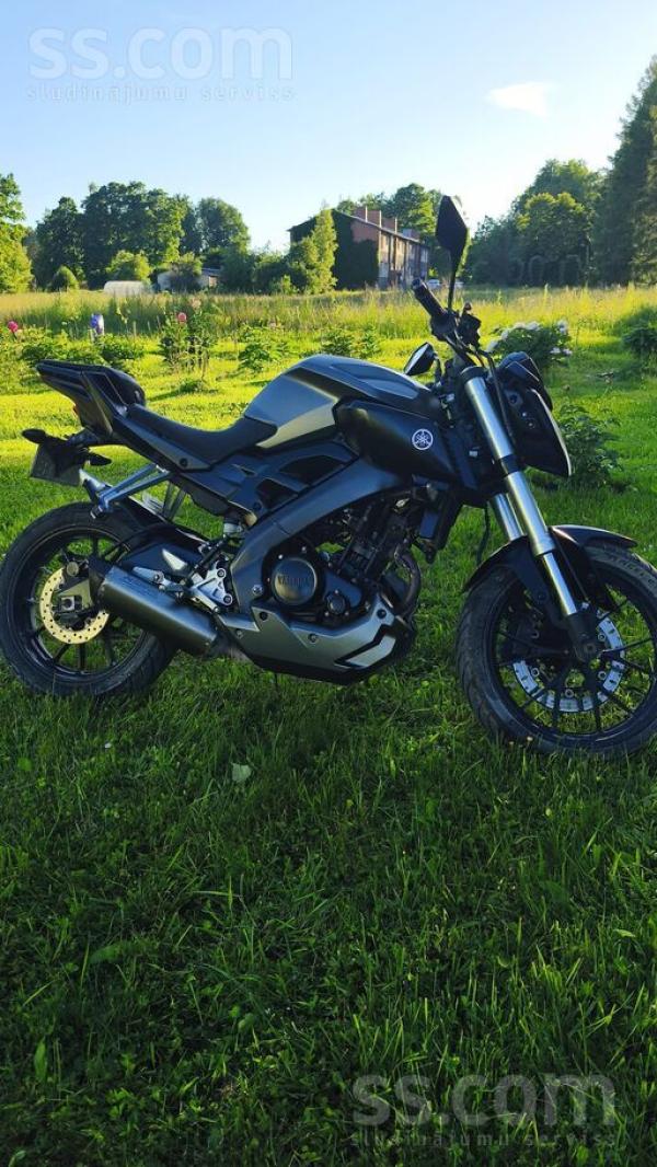 Ямаха MT 125 2014 в Лиепая, объемом двигателя 0.13 л и пробегом 0 тыс. км за 1800 €, фото 3 на AUTOMOTO.COM.LV