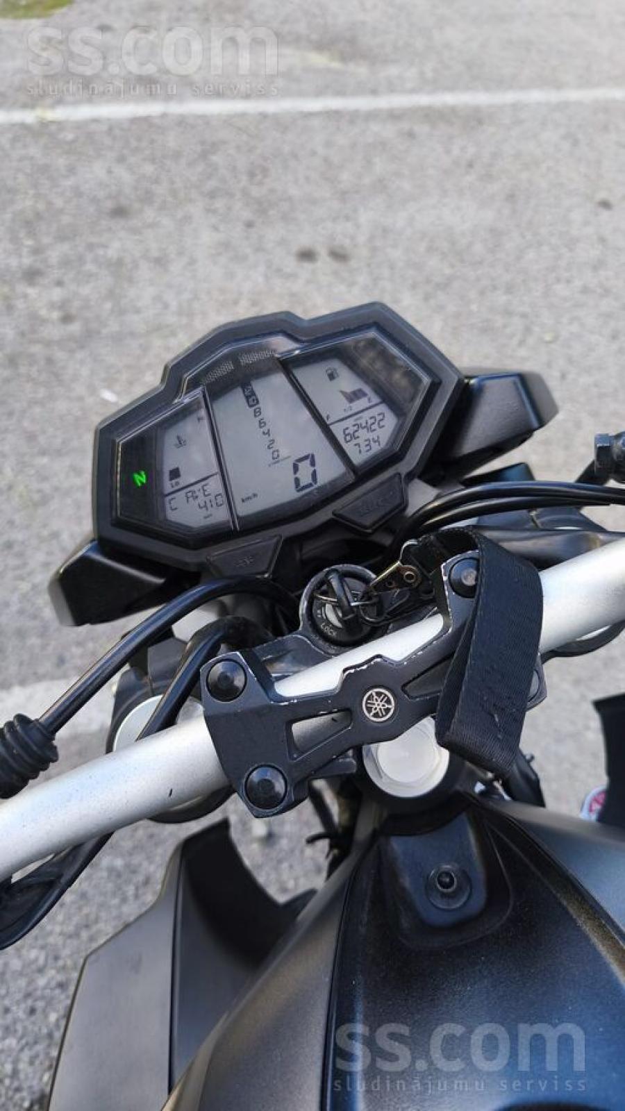 Ямаха MT 125 2014 в Лиепая, объемом двигателя 0.13 л и пробегом 0 тыс. км за 1800 €, фото 6 на AUTOMOTO.COM.LV