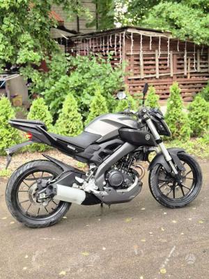 Yamaha MT 125 2015 in Prienai, with an engine capacity of 0.13 L and mileage of 20 thousand km for 2100 €, photo 6 on AUTOMOTO.COM.LV