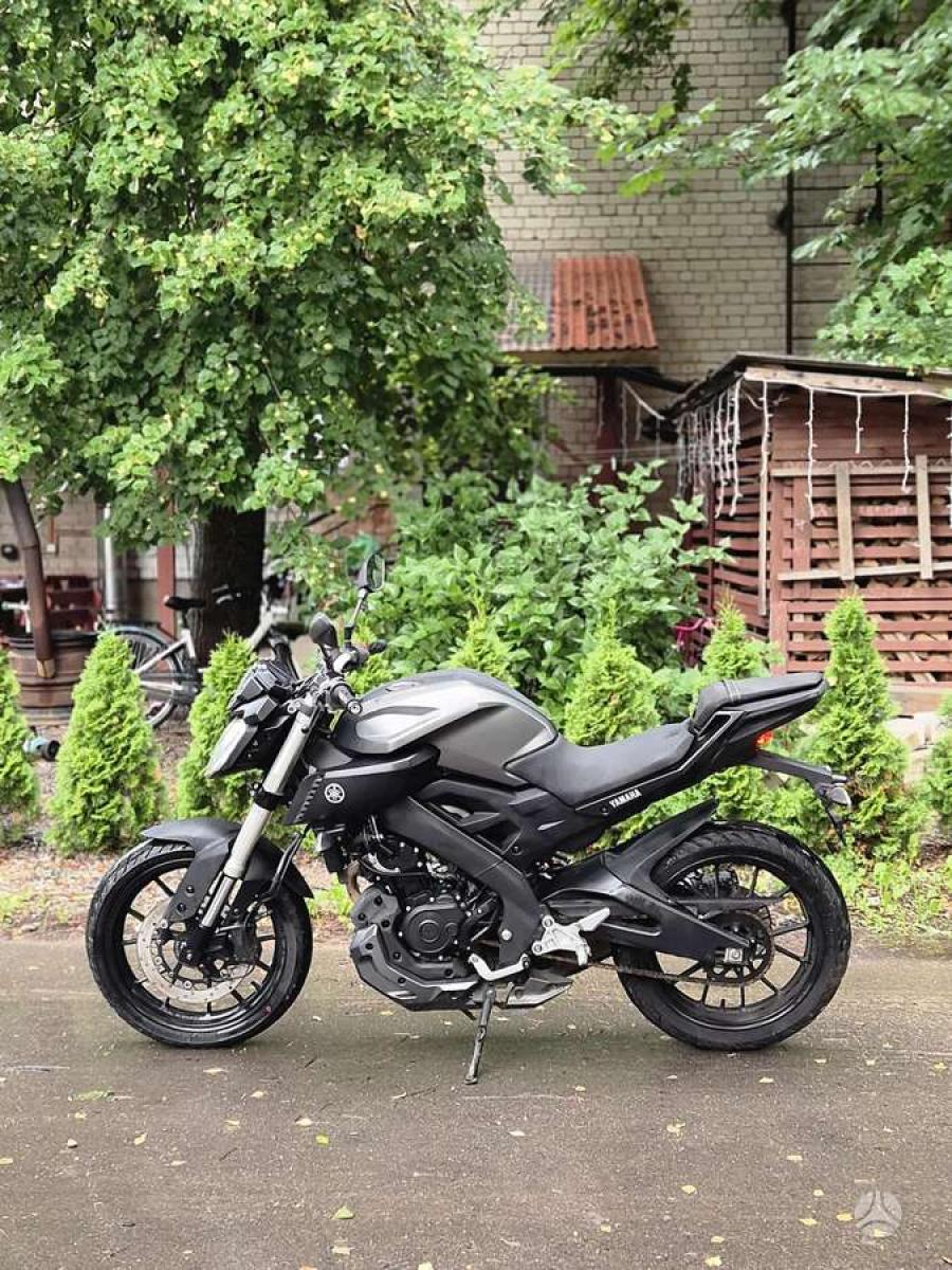 Yamaha MT 125 2015 in Prienai, with an engine capacity of 0.13 L and mileage of 20 thousand km for 2100 €, photo 12 on AUTOMOTO.COM.LV