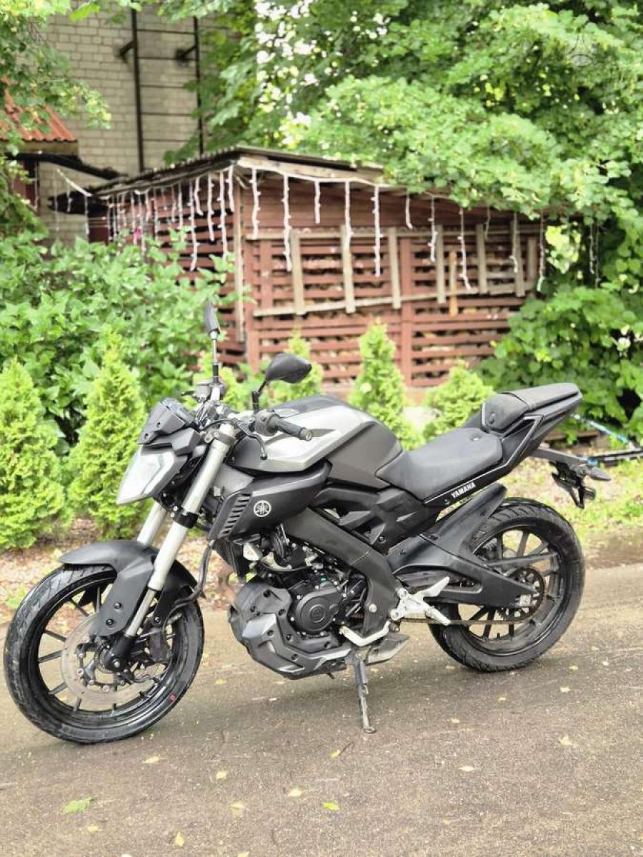 Yamaha MT 125 2015 in Prienai, with an engine capacity of 0.13 L and mileage of 20 thousand km for 2100 €, photo 13 on AUTOMOTO.COM.LV