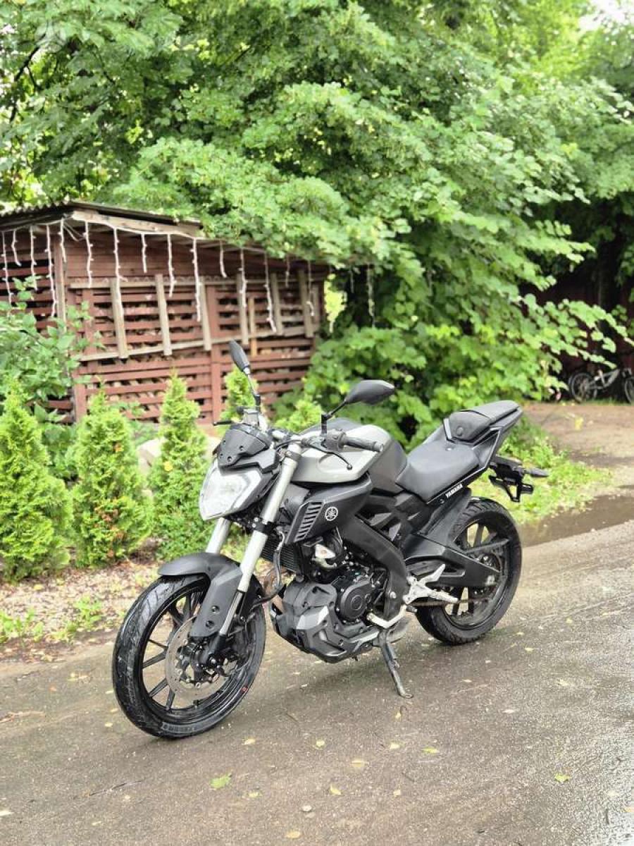 Yamaha MT 125 2015 in Prienai, with an engine capacity of 0.13 L and mileage of 20 thousand km for 2100 €, photo 14 on AUTOMOTO.COM.LV