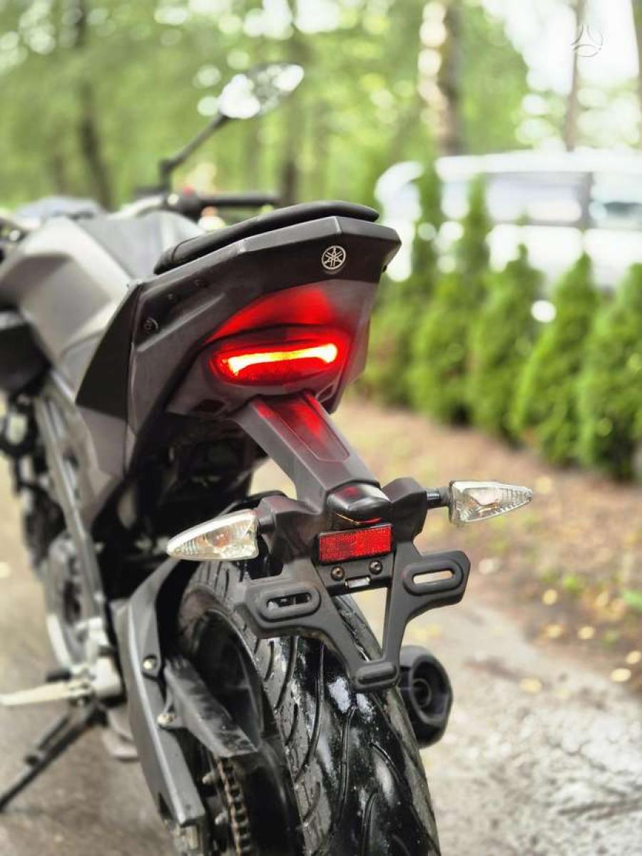 Yamaha MT 125 2015 in Prienai, with an engine capacity of 0.13 L and mileage of 20 thousand km for 2100 €, photo 17 on AUTOMOTO.COM.LV
