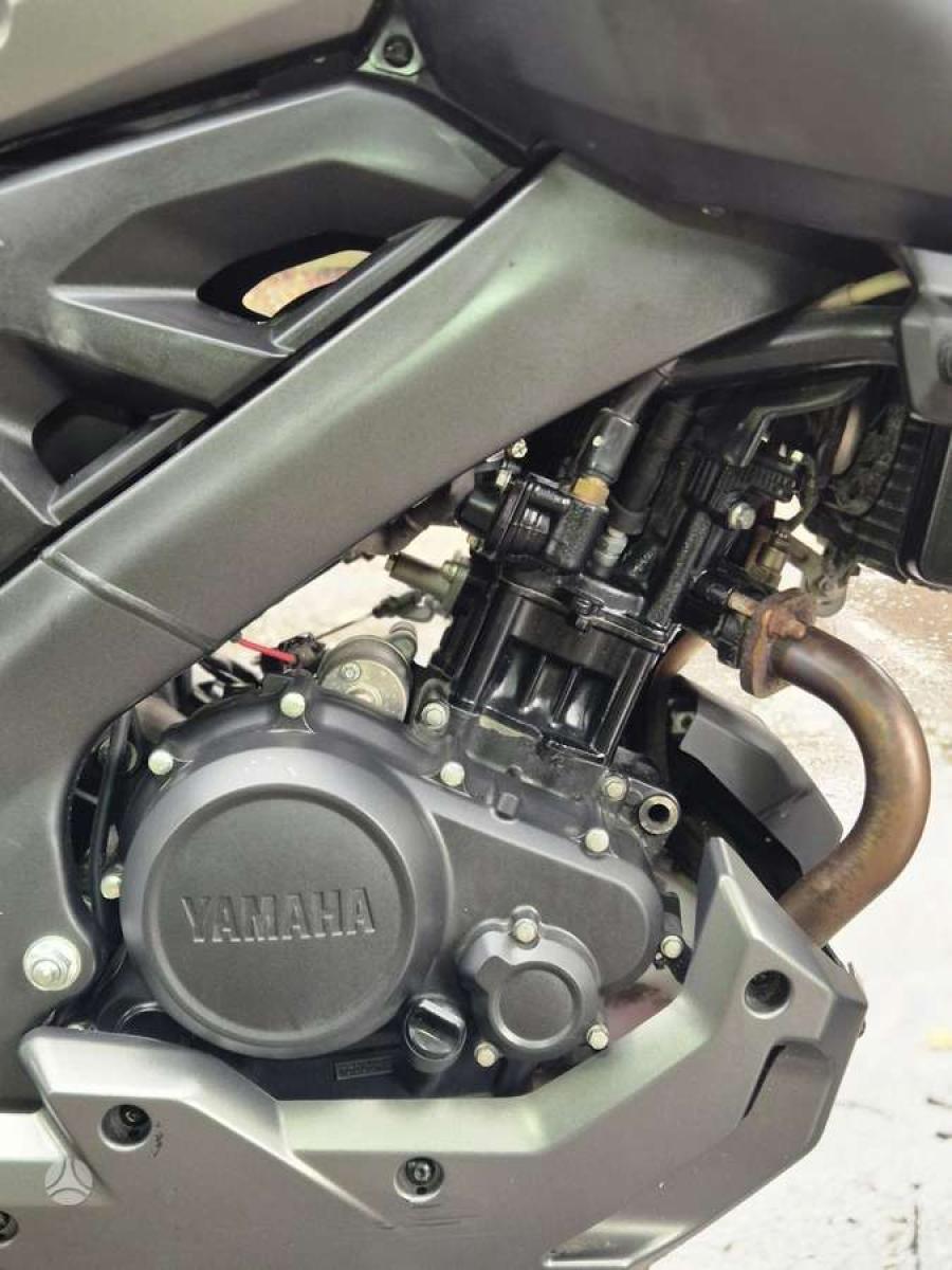Yamaha MT 125 2015 in Prienai, with an engine capacity of 0.13 L and mileage of 20 thousand km for 2100 €, photo 19 on AUTOMOTO.COM.LV