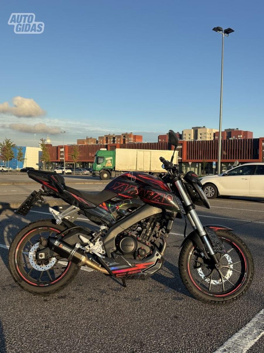 Ямаха MT 125 2015 в Клайпеда, объемом двигателя 0.00 л и пробегом 0 тыс. км за 2250 €, фото 1 на AUTOMOTO.COM.LV