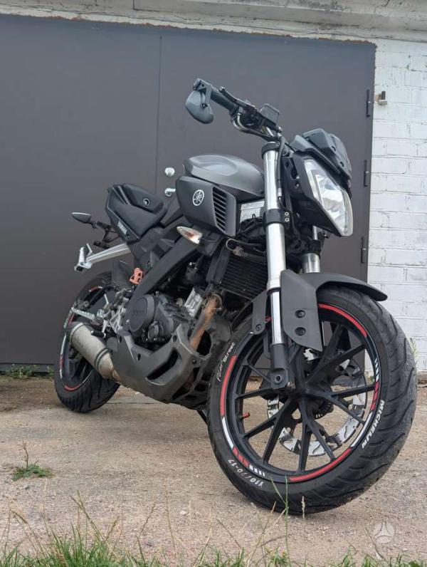 Yamaha MT 125 2015 in Taurage, with an engine capacity of 0.13 L and mileage of 17 thousand km for 2399 €, photo 1 on AUTOMOTO.COM.LV
